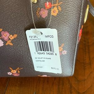 Coach | Bags | Nwt Coach Mini Blake Floral Crossbody Bag | Poshmark